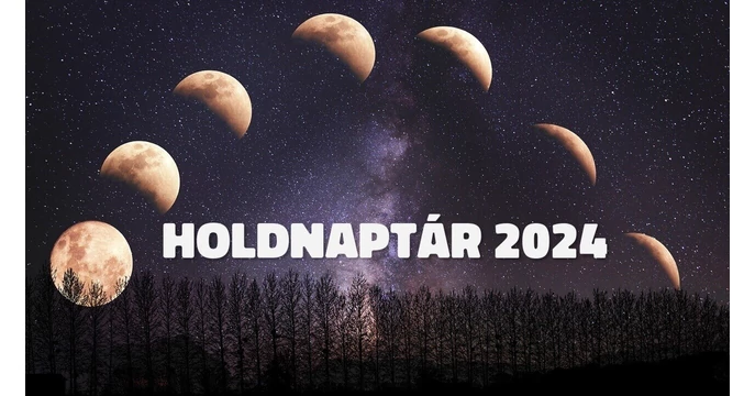 Holdnaptár 2024 - Újholdak és Teliholdak 2024-ben