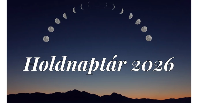 Holdnaptár 2026 - Újholdak és Teliholdak 2026-ben